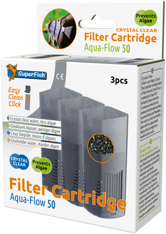 Superfish Aqua-Flow 50 Crystal Clear cartridge kopen?
