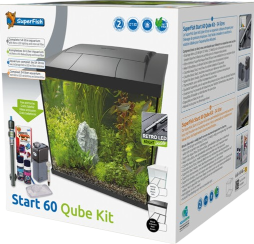 Superfish Start Qube 60 kit zwart kopen?